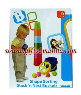 Shape Sorting Stack Buckets - Gifts2Manila.com